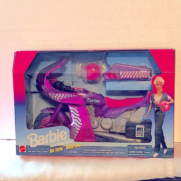 Mattel | Other | Barbie Vintage Mattel Remote Control Motorcycle | Poshmark